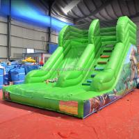 China Max Capacity 100-500kg Inflatable Small Slide Water Park for Kids' Entertainment for sale