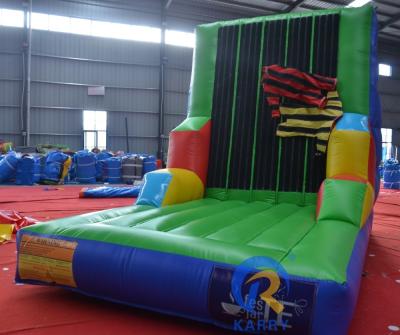 China 5-10 Passengers Allowed Inflatable PVC Climbing Wall for Outdoor Interactive Games for sale