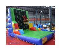 China 5-10 Passengers Allowed Inflatable PVC Climbing Wall for Outdoor Interactive Games for sale