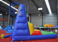 China 5-10 Passengers Allowed Inflatable PVC Climbing Wall for Outdoor Interactive Games for sale