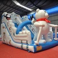 China Customized Color Inflatable Water Slide for Fun at Polar Lake Max Capacity 100-500kg for sale