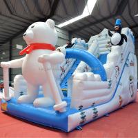 China Customized Color Inflatable Water Slide for Fun at Polar Lake Max Capacity 100-500kg for sale