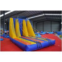 China Outdoor Playground Activities Inflatable Hill Climbing Wall Game for Team Building for sale