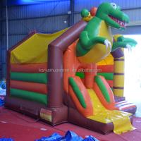 China OEM Number 100-500kg Capacity Dinosaur Inflatable Castle with Slide Combo for sale