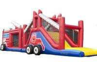 China Giant Commercial Inflatable Obstacle Course Bounce House Slide PORTABLE Karry Outdoor for sale