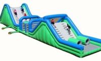 China Giant Commercial Inflatable Obstacle Course Bounce House Slide PORTABLE Karry Outdoor for sale
