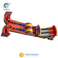 China Outdoor Playground Inflatable Obstacle Course Race for Kids and Adults Customized for sale