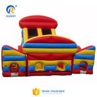 China Outdoor Playground Inflatable Obstacle Course Race for Kids and Adults Customized for sale