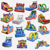 China Commercial Occasion Inflatable Castle Slide Combination for Customized Logo Needs for sale