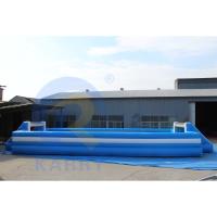 China Inflatable Street Soccer Pitch for Girls PVC Water Soccer Field Sports Equipment for sale