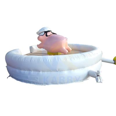 China Commercial Interactive Mechanical Pig Inflatable Riding Machine for Carnival Fun for sale