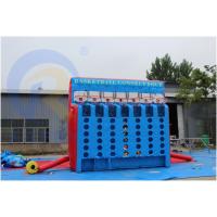 China Basketball Inflatable Shoot Game Basketball Connect 4 In A Row Inflatable With Blower for sale
