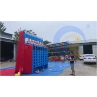 China Basketball Inflatable Shoot Game Basketball Connect 4 In A Row Inflatable With Blower for sale