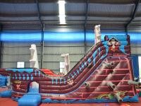 China Ex- Commercial Inflatable Pirate Ship Slide Water Slide for Fun 8.6x4m or Custom Size for sale