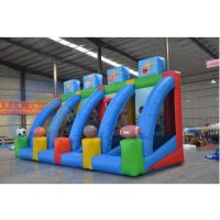 China Customized Large 4 in 1 Inflatable Carnival Sports Challenge Game for Rental Business for sale