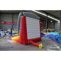 China Customized Orange Inflatable Sports Game for Family Carnival Shoot and Score Fun for sale