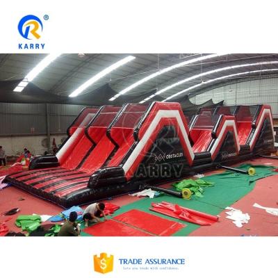 China Challenge Race Bounce House Inflatable 5K Obstacle Course Equipment for Adults for sale