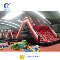 China Challenge Race Bounce House Inflatable 5K Obstacle Course Equipment for Adults for sale