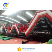 China Challenge Race Bounce House Inflatable 5K Obstacle Course Equipment for Adults for sale