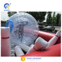 China Features PORTABLE Human Sized Hamster Ball TPU Inflatable Bubble Zorb Ball for Bowling for sale