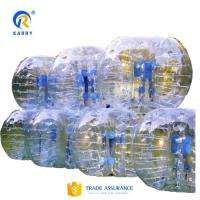 China Features PORTABLE Human Sized Hamster Ball TPU Inflatable Bubble Zorb Ball for Bowling for sale