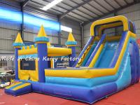 China Blower Repair Kits Package Bag Commercial PVC Inflatable Combo Castle Slide for Kids for sale