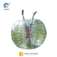 China PVC Human Sized Soccer Bubble Ball at Amusement Park with CE Blower Repair Accessories for sale