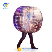 China PVC Human Sized Soccer Bubble Ball at Amusement Park with CE Blower Repair Accessories for sale