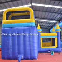 China Blower Repair Kits Package Bag Commercial PVC Inflatable Combo Castle Slide for Kids for sale