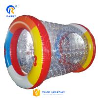 China Colorful TPU Zorb Ball Water Rollers Inflatable Fun Roller Games for Adults and Kids for sale