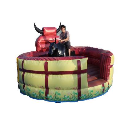 China PORTABLE Inflatable Mechanical Rodeo Bull for Amusement Park Excitement and Adventure for sale
