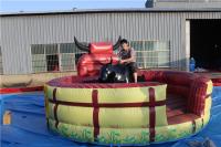 China PORTABLE Inflatable Mechanical Rodeo Bull for Amusement Park Excitement and Adventure for sale