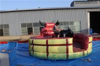 China PORTABLE Inflatable Mechanical Rodeo Bull for Amusement Park Excitement and Adventure for sale