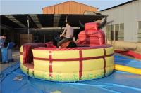 China PORTABLE Inflatable Mechanical Rodeo Bull for Amusement Park Excitement and Adventure for sale