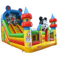 China Commercial 29ft Jumping Mickey Park Inflatable Bouncer Slide for Party Rental Business for sale