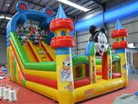 China Commercial 29ft Jumping Mickey Park Inflatable Bouncer Slide for Party Rental Business for sale