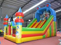 China Commercial 29ft Jumping Mickey Park Inflatable Bouncer Slide for Party Rental Business for sale