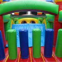 China PORTABLE 68ft Inflatable Jumping Bouncer Castle Obstacle for Kids and Adults With Blower for sale
