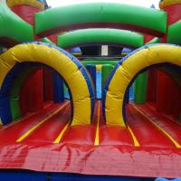 China PORTABLE 68ft Inflatable Jumping Bouncer Castle Obstacle for Kids and Adults With Blower for sale