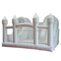 China Indoor Slide Toddler White Bounce House for Party Wedding Inflatable Bouncy Castle Combo for sale
