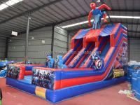China Inflatable Slide for Kids Game Commercial PVC Outdoor Inflatable Jumping Slide for sale