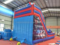 China Inflatable Slide for Kids Game Commercial PVC Outdoor Inflatable Jumping Slide for sale