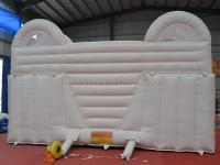 China Indoor Slide Toddler White Bounce House for Party Wedding Inflatable Bouncy Castle Combo for sale