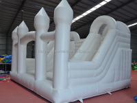 China Indoor Slide Toddler White Bounce House for Party Wedding Inflatable Bouncy Castle Combo for sale