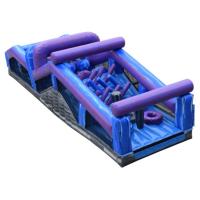 China Commercial Large Adults Inflatable Obstacle Course for Interactive Sport Game in PVC for sale