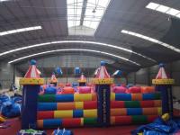China PORTABLE Colorful Outdoor Inflatable Halloween Haunted Maze for sale