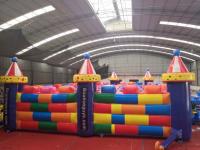 China PORTABLE Colorful Outdoor Inflatable Halloween Haunted Maze for sale