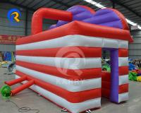 China Features PORTABLE Inflatable Carnival Booth for Amusement Park Interactive Sport Game for sale