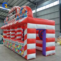 China Inflatable Game Stall Party Booth Tent with 4 in 1 Table Top Games and PVC Material for sale