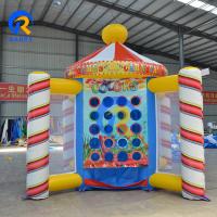 China Popular Giant Funny Inflatable Carnival 5 in 1 Game for Kids and Adults Blower Included for sale